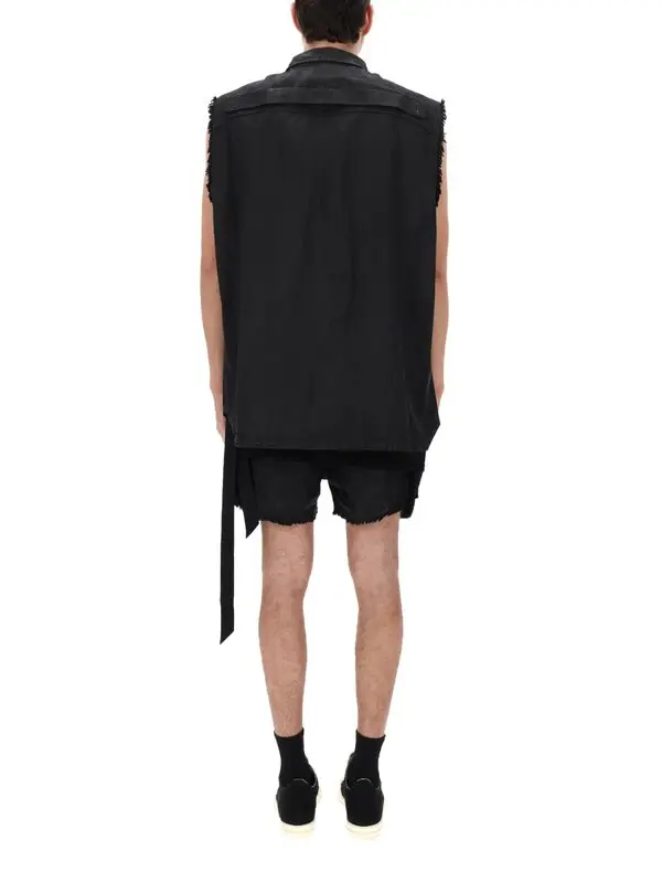 Rick Owens Sl Tommy Jumbo Jacket - Black