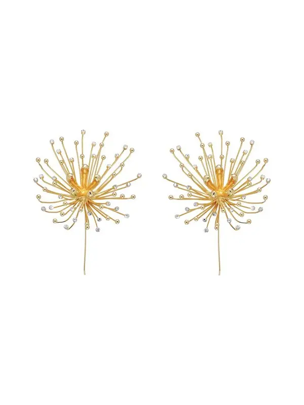 Cult Gaia Damita Threader Earrings - Gold