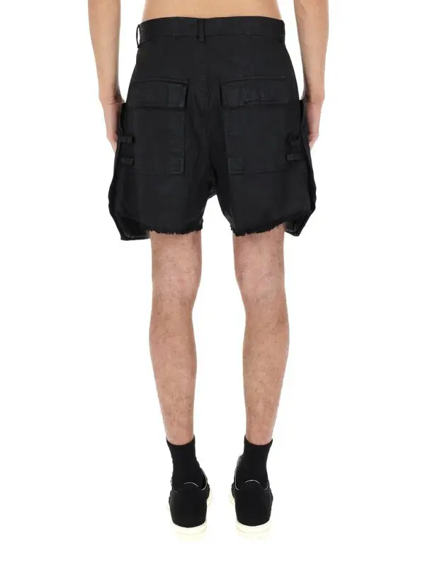 Rick Owens Cargo Shorts - Black