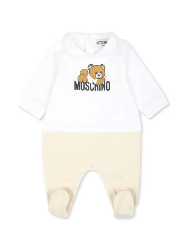 Moschino Baby Romper Set - Beige