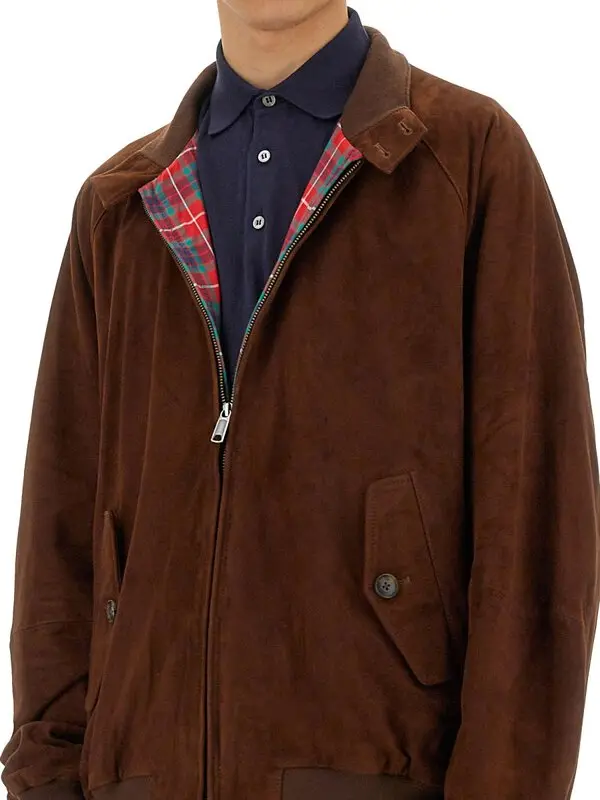 BARACUTA G9 Leather Jacket - Brown