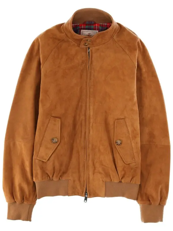 BARACUTA G9 Leather Jacket - Beige