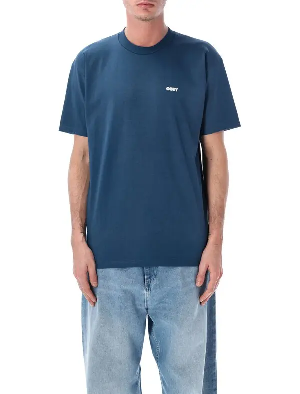 Obey T Shirts And Polos - Harbor Blue