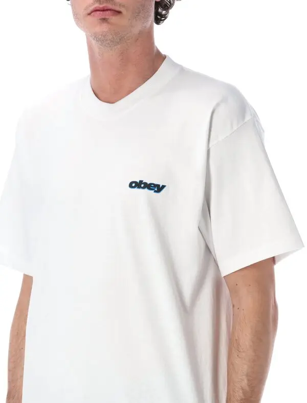 Obey T Shirts And Polos - White