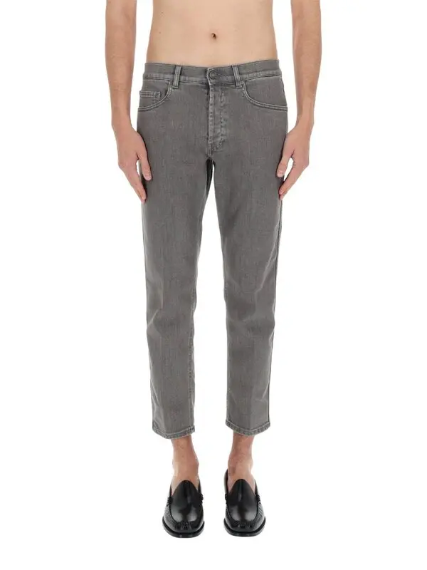 LARDINI Cotton Denim Jeans