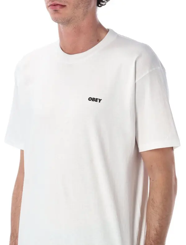 Obey T Shirts And Polos - White
