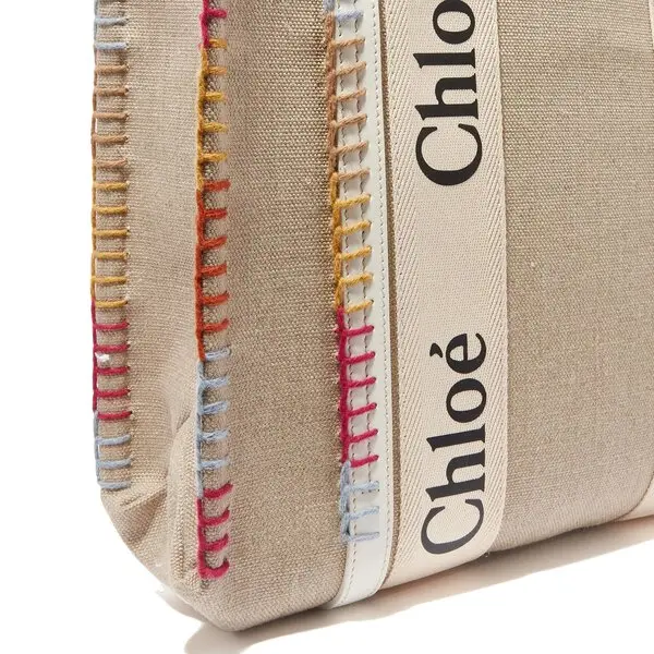 Chloé Medium Tote Bag - Beige