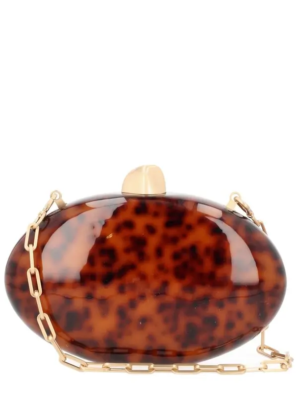 Cult Gaia Eviana Clutch - Brown