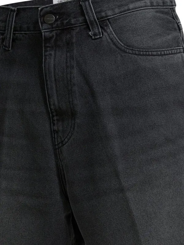 Carhartt Work In Progress Landon Denim Shorts - Black