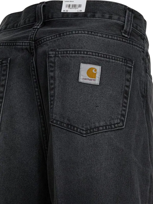Carhartt Work In Progress Landon Denim Shorts - Black