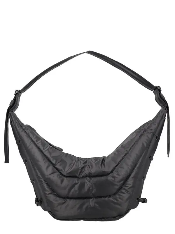 LEMAIRE Soft Game Medium Bag - Black