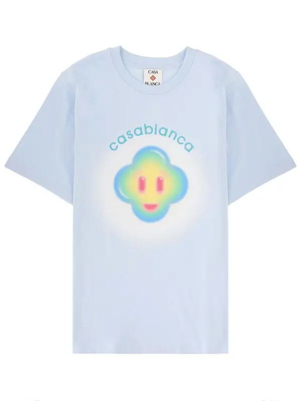 Casablanca Printed Cotton T-shirt