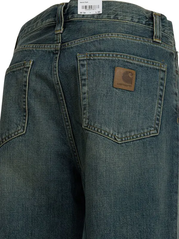 Carhartt Work In Progress Aaron Wide-leg Jeans - Blue