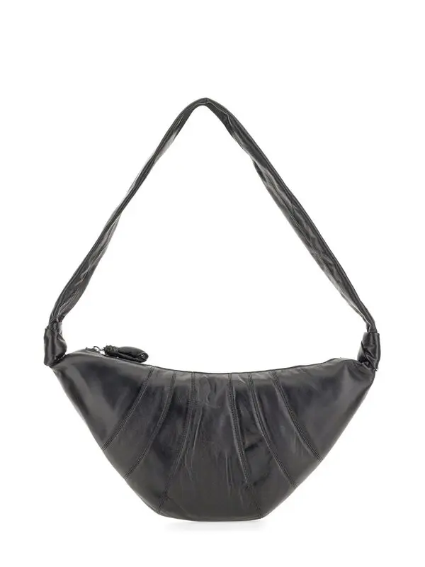 LEMAIRE Medium 'croissant' Bag - Black