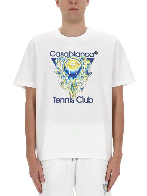 Casablanca T Shirt With Print