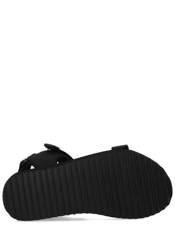 Versace Strappy Platform Sandals - Black