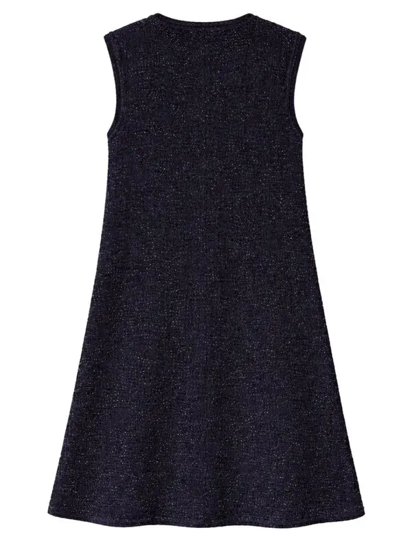 Fabiana Filippi Mini Dress With Sequins - Blue