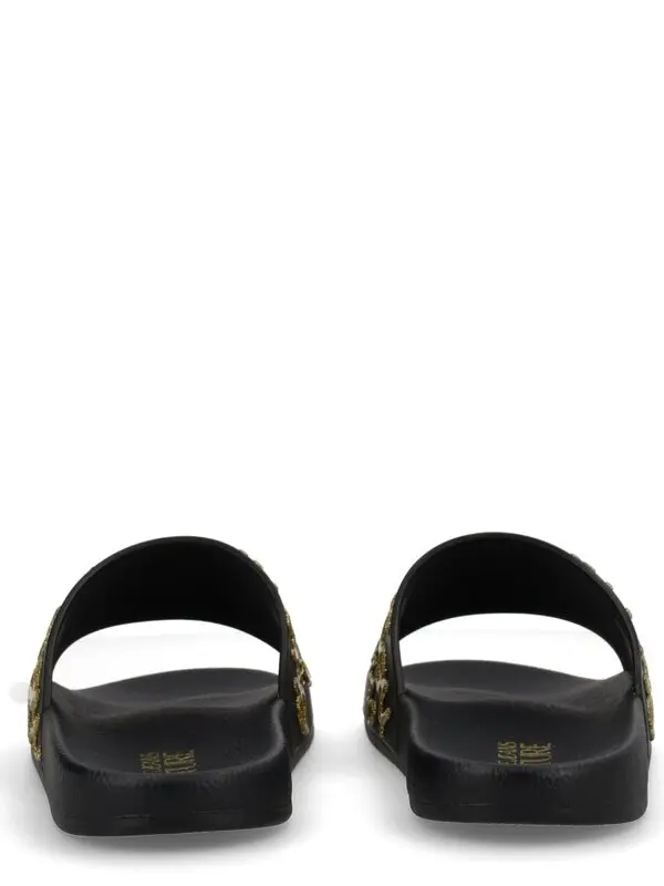 Versace Slides With Logo