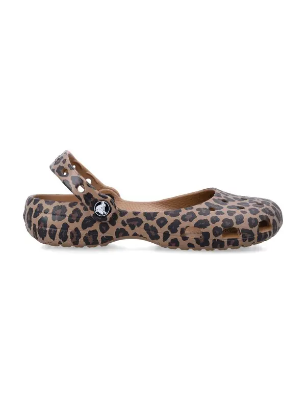 CROCS Classic Ballet Flats - Leo Print