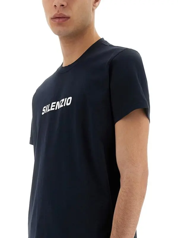 Aspesi Silence' T Shirt - Blue