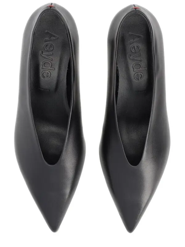 AeydĒ Clara Décolleté Heels - Black