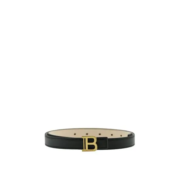Balmain Leather Belt - Black