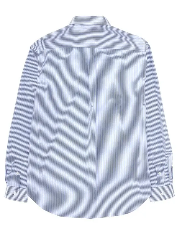 Balmain Shirt With Logo - Azure