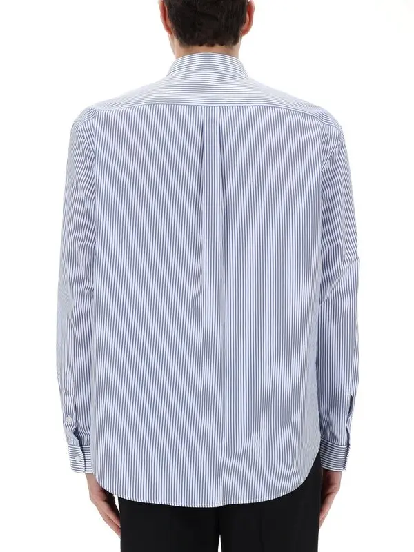 Balmain Shirt With Logo - Azure