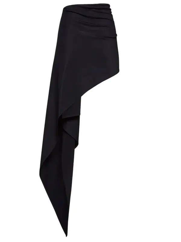 Magda Butrym Asymmetrical Skirt - Black