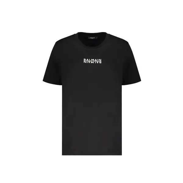 Balmain Logo T-shirt - Black