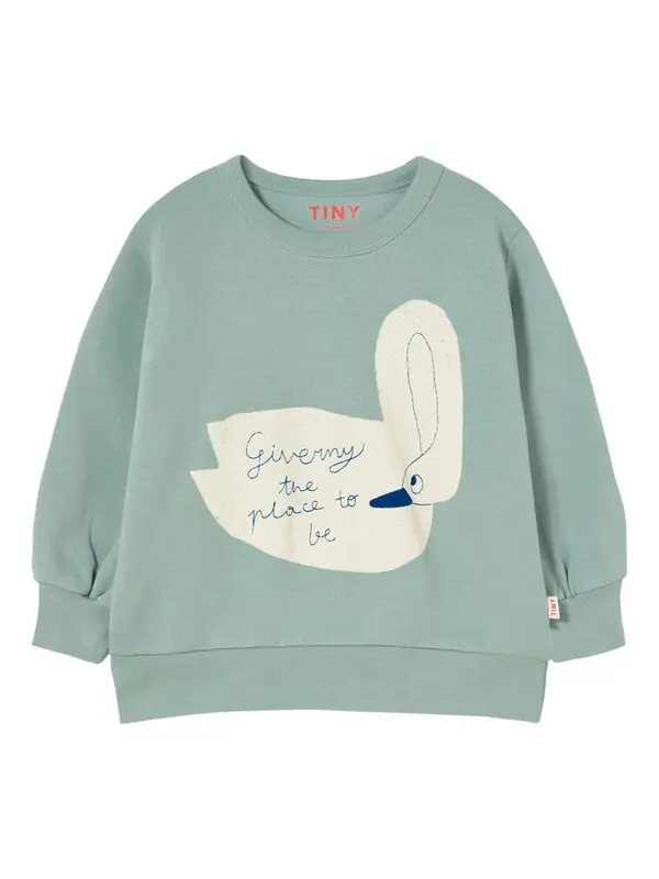 TINYCOTTONS Swan Printed Sweatshirt