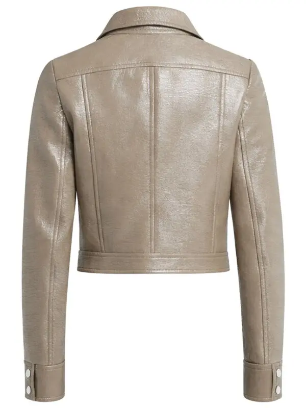 COURREGES Vinyl Jacket - Dove