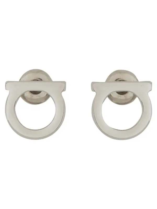 FERRAGAMO Hook Earrings - Silver