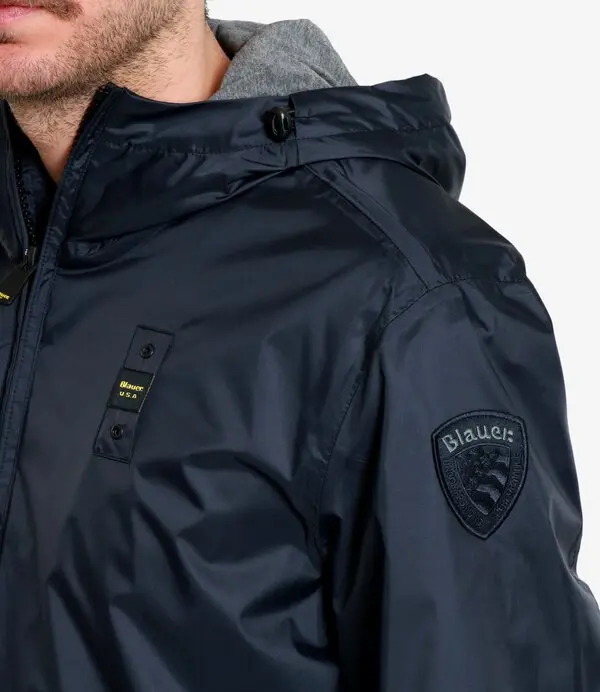 BLAUER. Zip Up Jacket - Blue