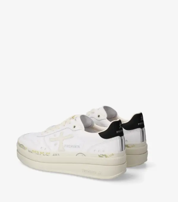 Premiata Platform Sneakers - White