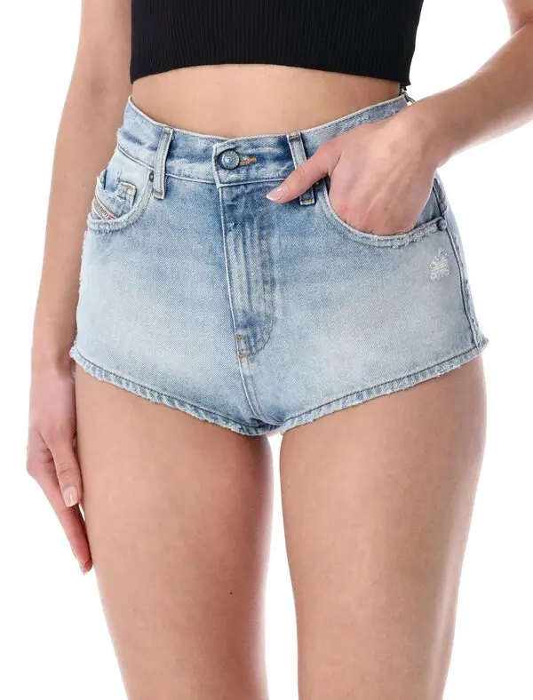 DIESEL® De-lunar Denim Shorts - Blue