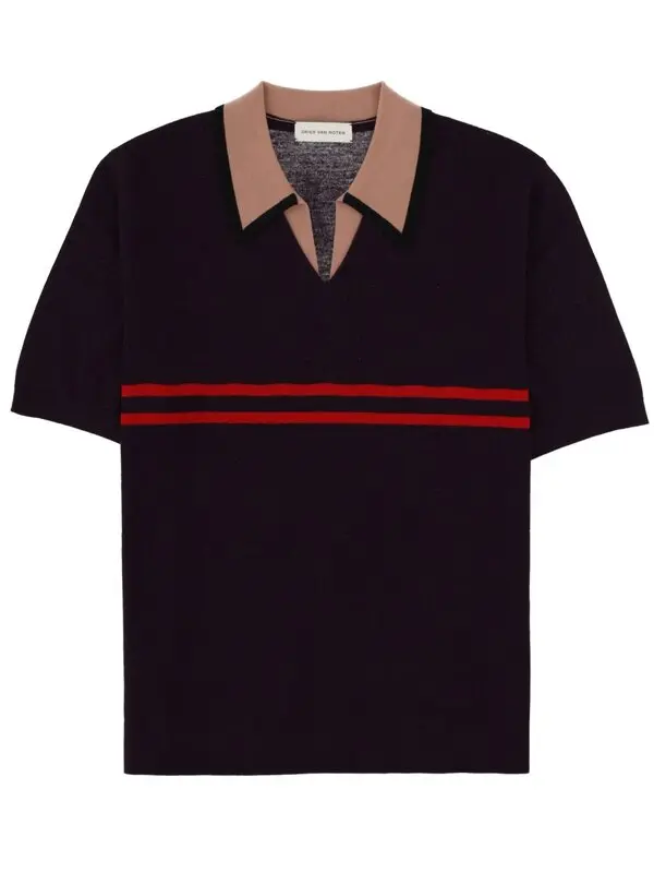 Dries Van Noten Polo 'molar - Purple