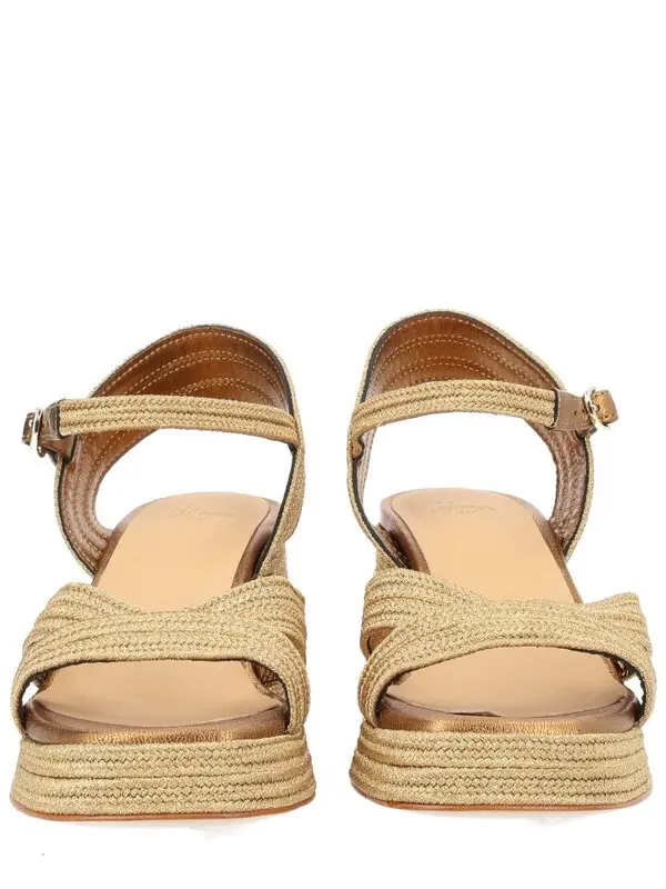 CastaÑer Vallita Espadrille - Gold