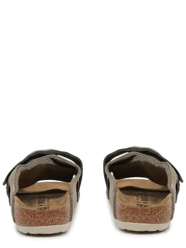 BIRKENSTOCK Kyoto Narrow Fit Slides - Beige