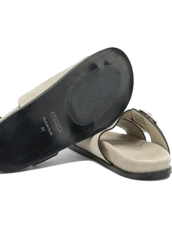 ALOHAS Alba Suede Sandals - Beige