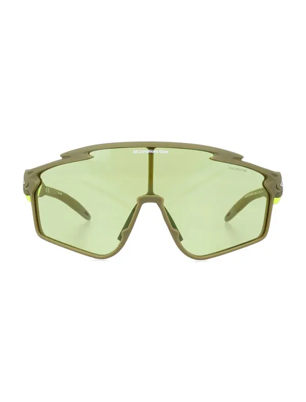 Nike Vista Vert Sunglasses - Matte Olive Flak / Ll Volt
