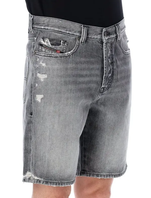 DIESEL® Regular-short Five-pocket Denim Shorts