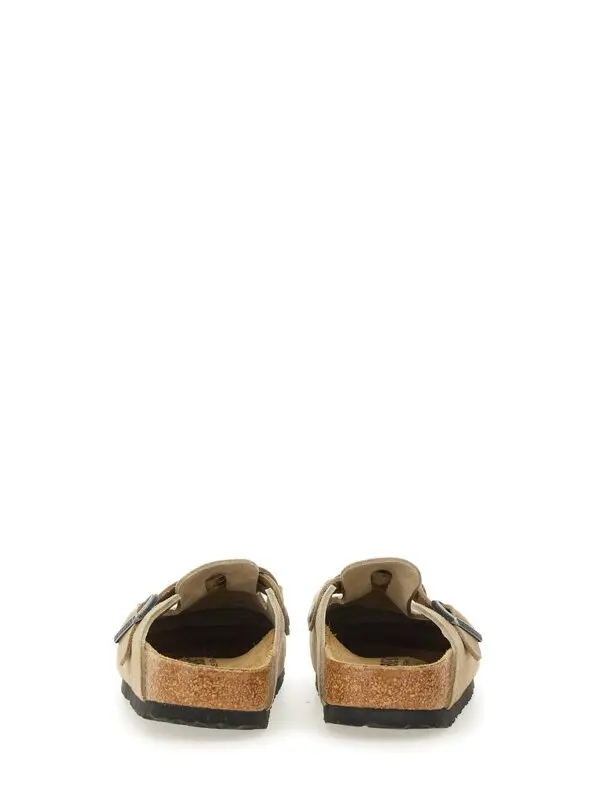 BIRKENSTOCK Slipper Sandal - Beige
