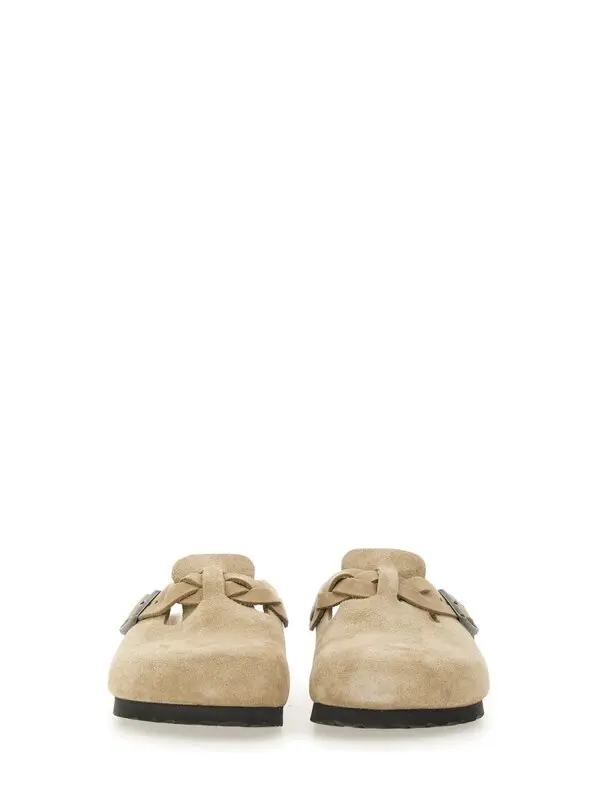 BIRKENSTOCK Slipper Sandal - Beige