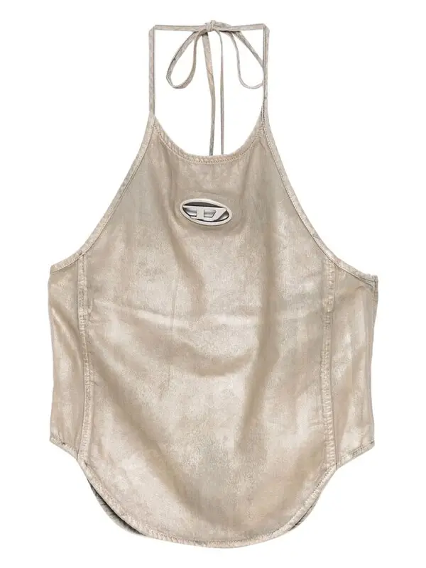 DIESEL® Oval D Top - Golden