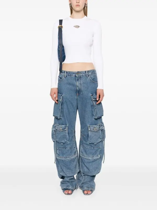DIESEL® Logo Cropped Top