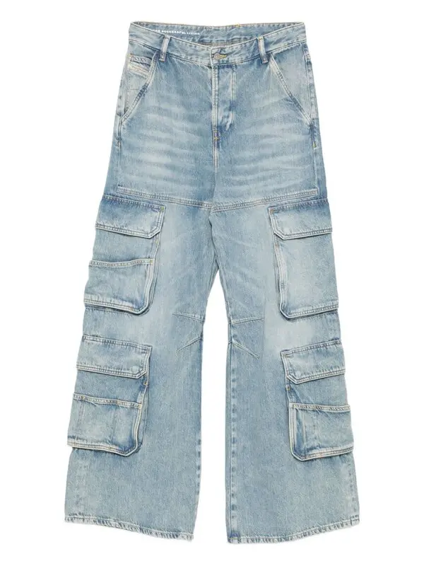 DIESEL® Cargo Denim Jeans
