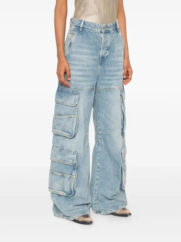 DIESEL® Cargo Denim Jeans