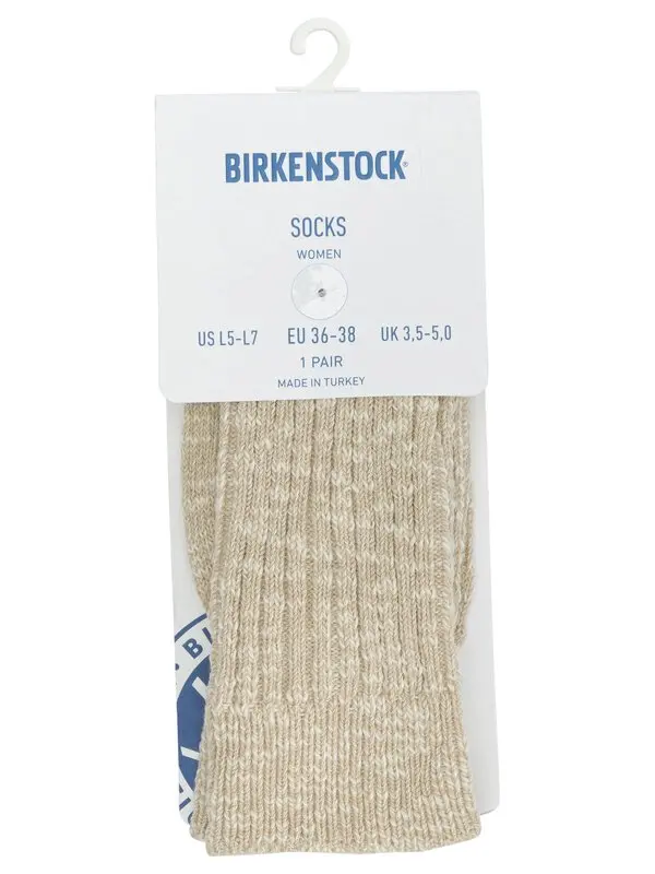 BIRKENSTOCK Cotton Socks - Beige