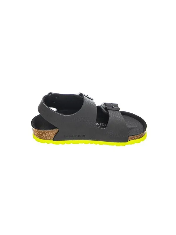 BIRKENSTOCK Logo Sandals - Black